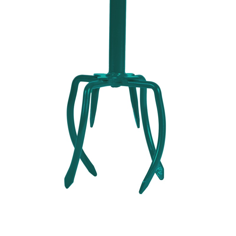 Griffe de jardin ergonomique manche long en acier - Gardirex