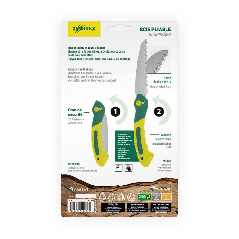 Scie pliable de jardin Gardirex